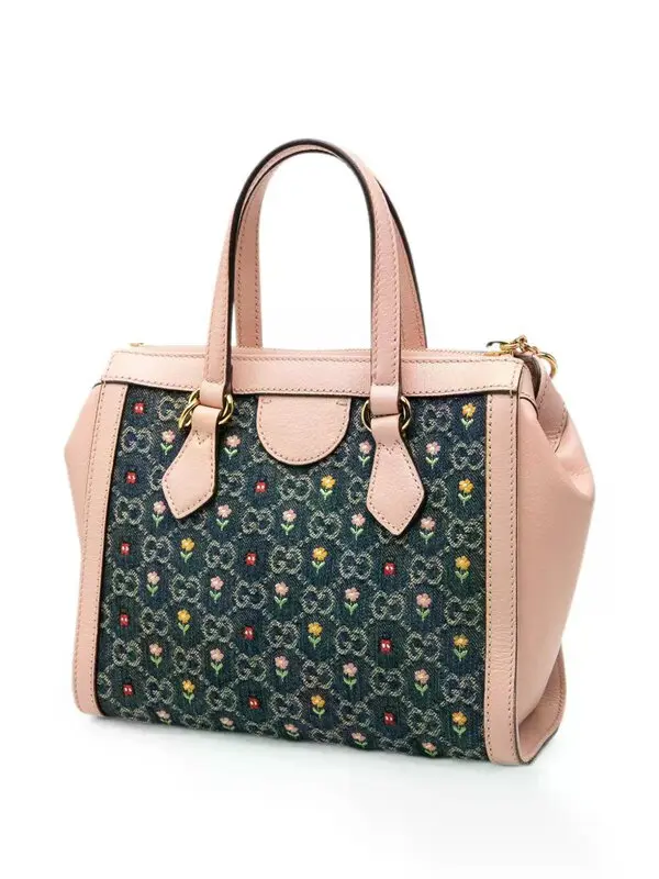 Gucci Small Ophidia Satchel - Blue