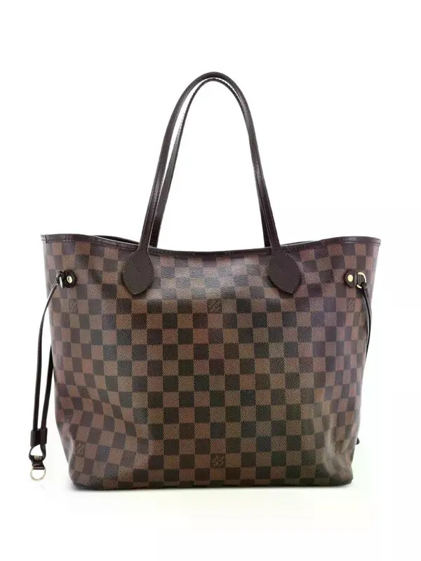 LOUIS VUITTON Neverfull Nm Damier Mm Tote Bag - Brown
