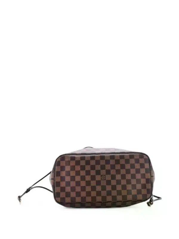 LOUIS VUITTON Damier Neverfull Tote Bag - Brown