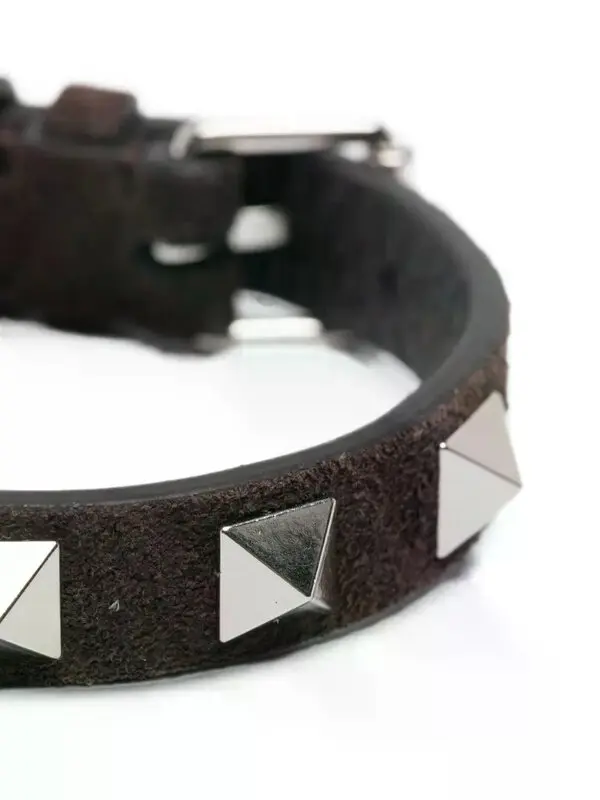 Valentino Garavani Rockstud Suede Bracelet