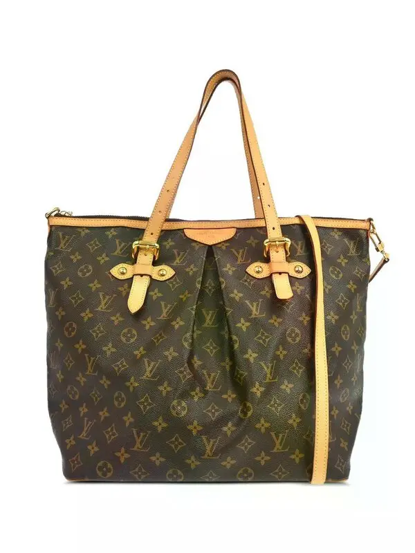 LOUIS VUITTON Palermo Monogram Tote Bag - Brown
