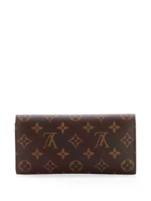 LOUIS VUITTON Emilie Wallet Monogram Canvas Small Wallets