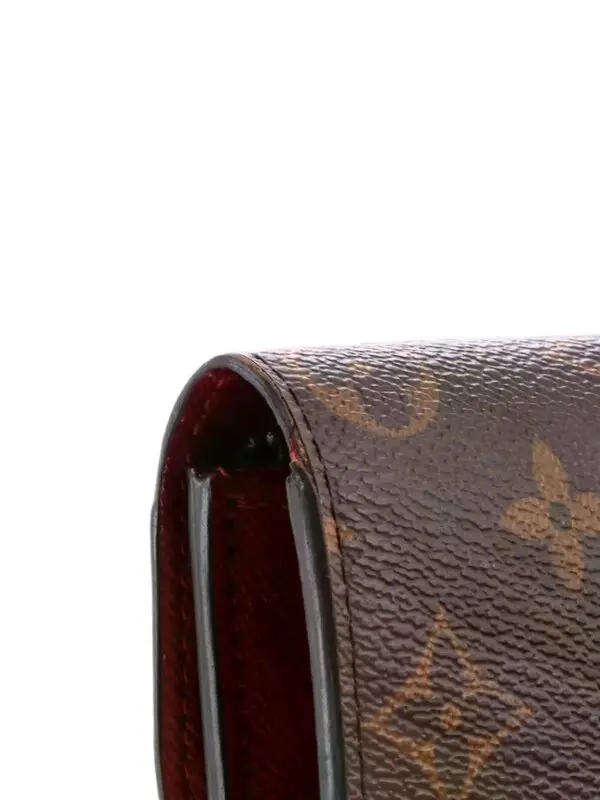 LOUIS VUITTON Emilie Wallet Monogram Canvas Small Wallets