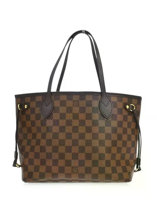LOUIS VUITTON 2010-2020s Damier Neverfull Pm Tote Bag