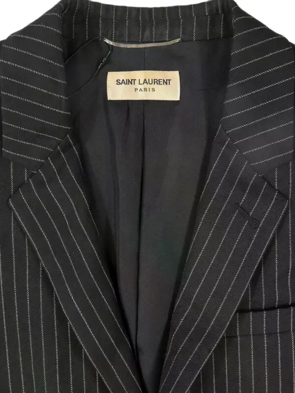 Saint Laurent Pinstripe Single-breasted Blazer