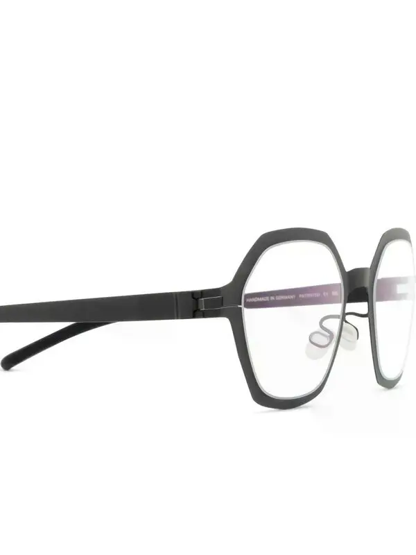 Mykita Rosemary Geometric-frame Eyeglasses - Black