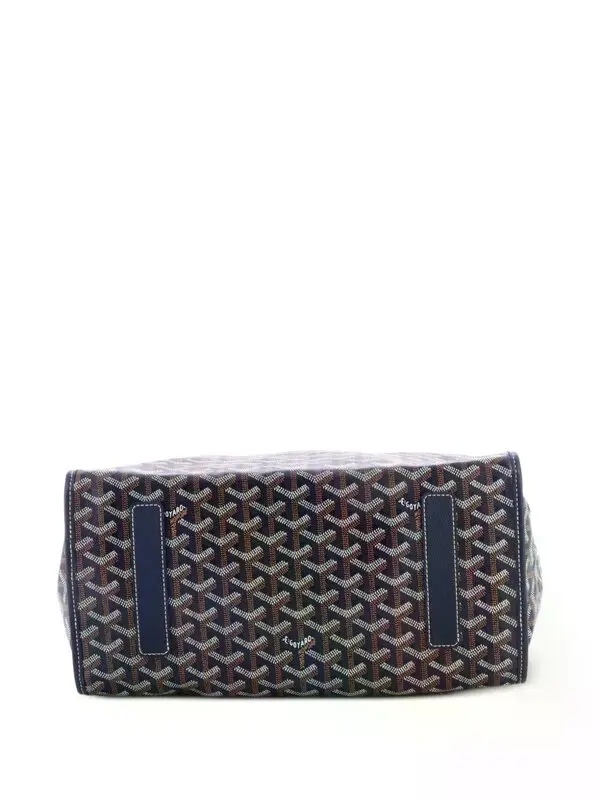 Goyard Saint Leger Briefcase Coated Canvas Backpack - Blue