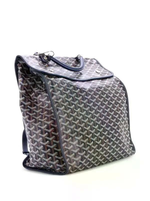 Goyard Saint Leger Briefcase Coated Canvas Backpack - Blue