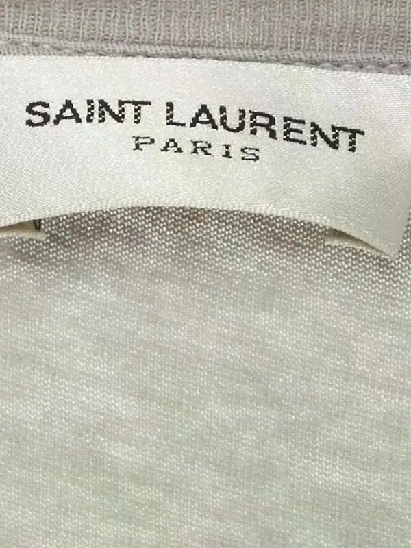 Saint Laurent Université-print T-shirt