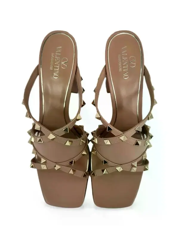 Valentino Garavani Rockstud Strappy Mules