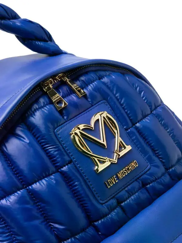 Moschino Padded Logo-lettering Backpack