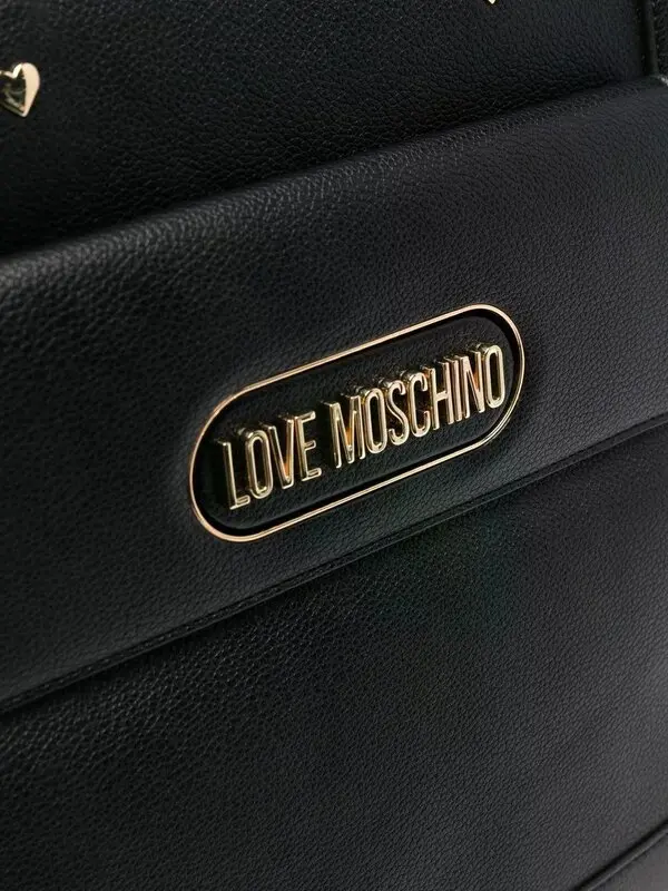 Moschino Logo-plaque Tote Bag