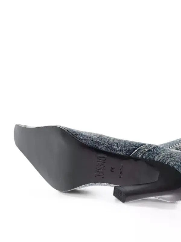 DIESEL® D-allas Pointed-toe High Stiletto Boots