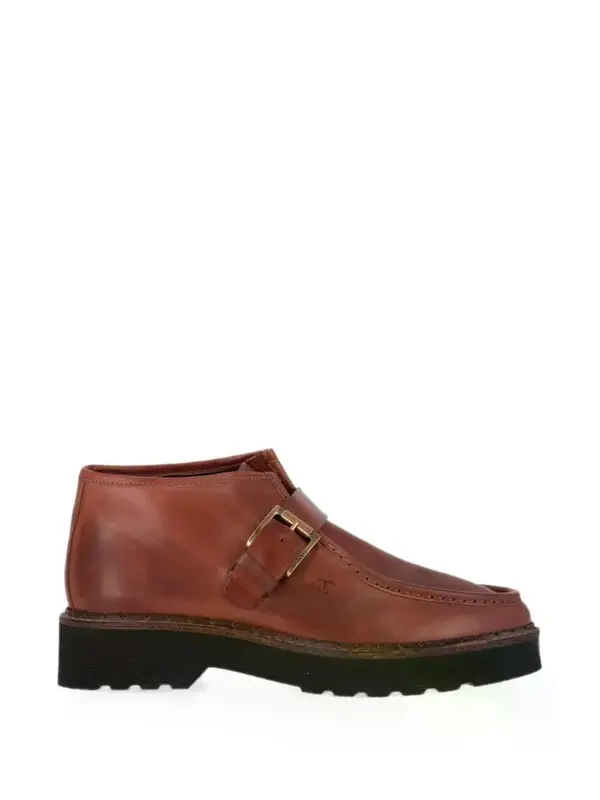 TOD'S Buckle-fastening Leather Loafers