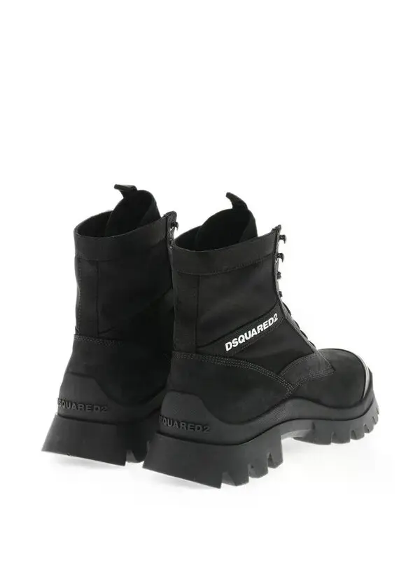 Dsquared2 Lace-up Logo Boots