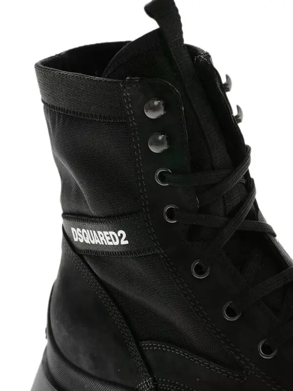 Dsquared2 Lace-up Logo Boots