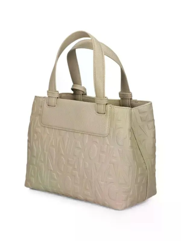 Armani Exchange Logo-embossed Tote Bag