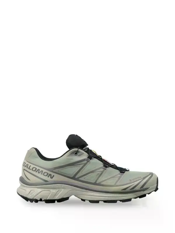 SALOMON Silver Sage Logo Sneakers - Neutrals
