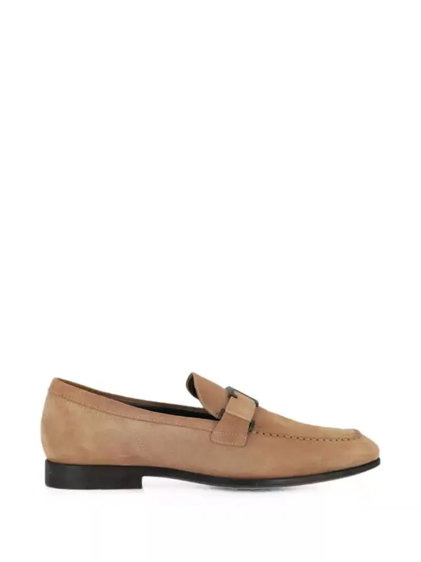 TOD'S T Timeless Suede Loafers