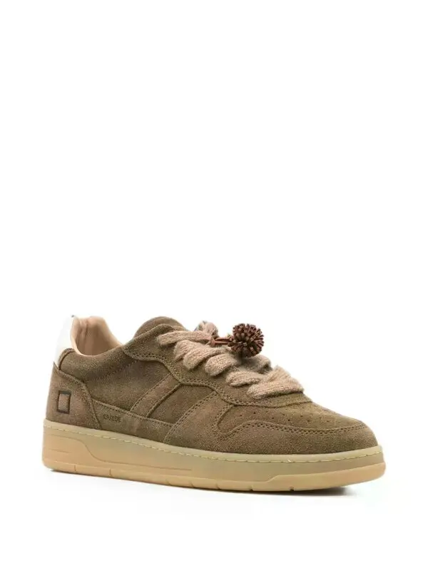 D.a.t.e. Court 2.0 Logo-embossed Suede Sneakers