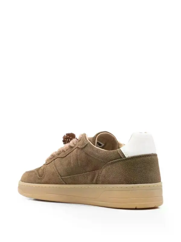 D.a.t.e. Court 2.0 Logo-embossed Suede Sneakers