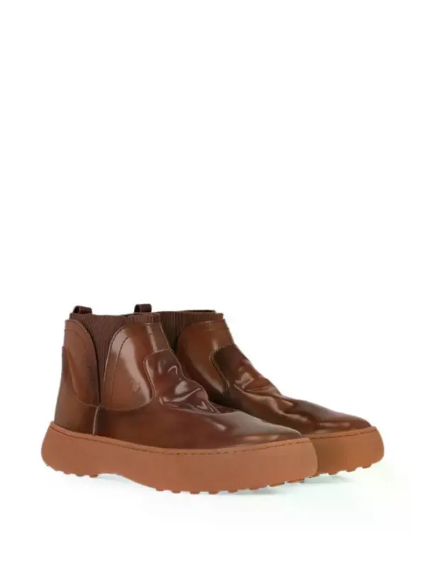 TOD'S T-monogram Leather Sneakers