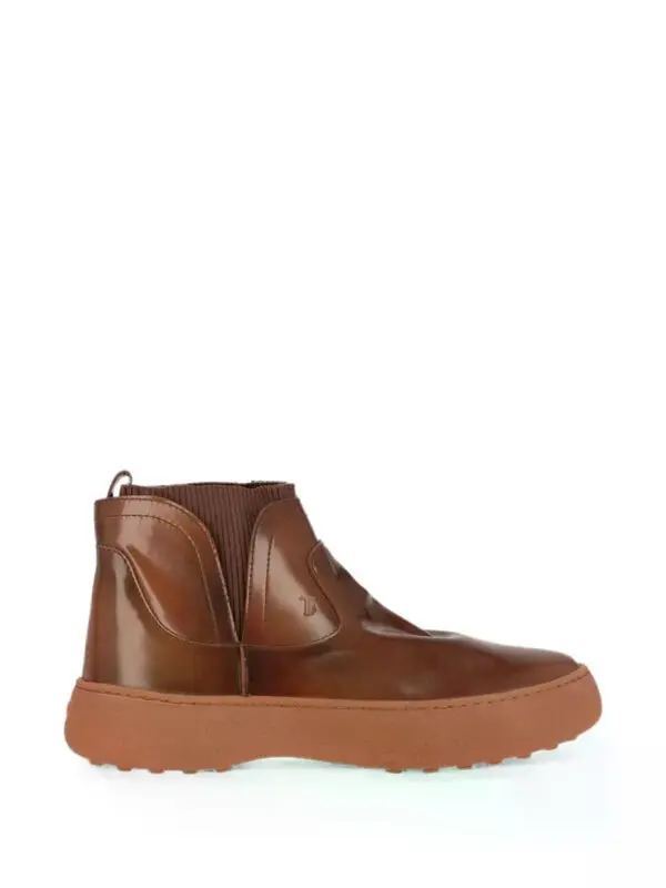 TOD'S T-monogram Leather Sneakers