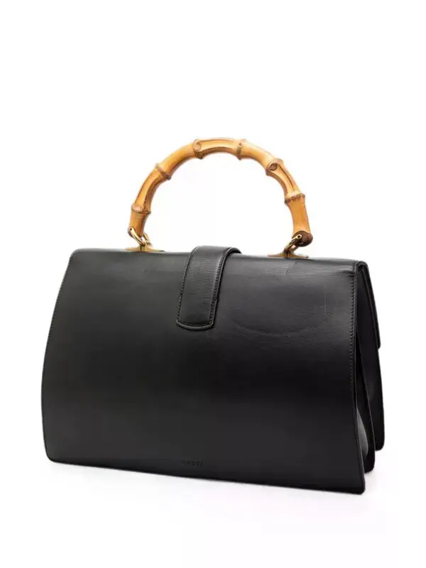 Gucci 2000-2015 Large Calfskin Bamboo Dionysus Web Satchel