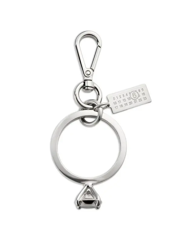 MAISON MARGIELA Palladium Diamond Charm