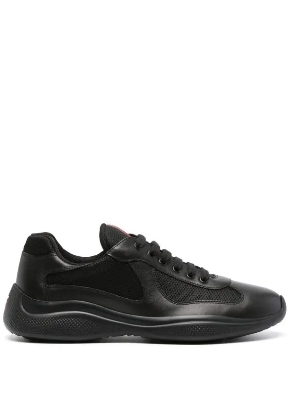Prada America's Cup Leather Sneakers