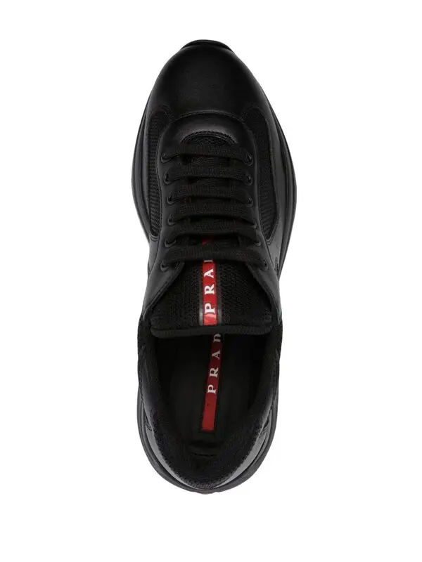 Prada America's Cup Leather Sneakers