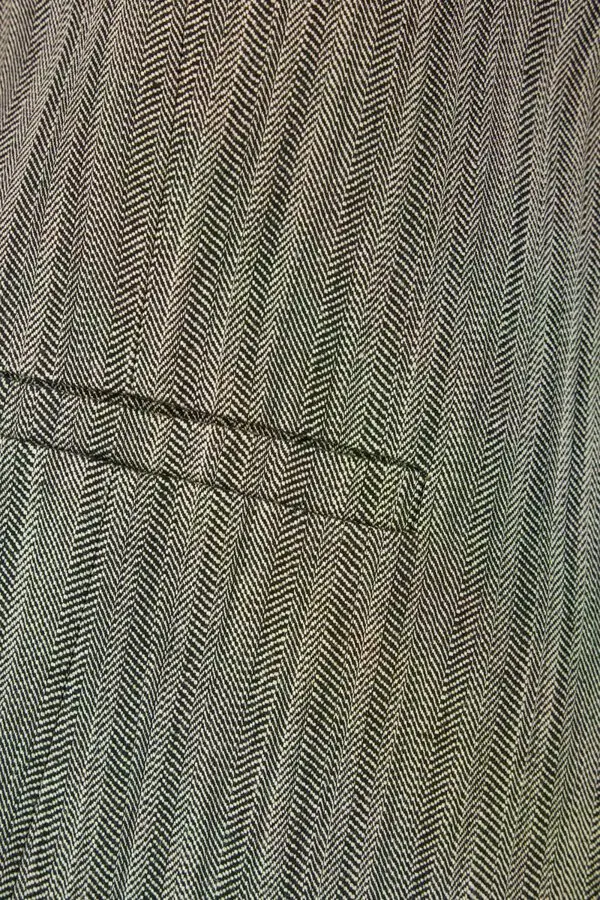Paul Smith Tailored Herringbone Waistcoat With Contrast Polka Dot Back