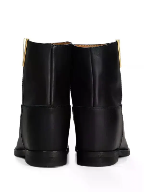 VIA ROMA 15 Logo-plaque Inner-wedge-heel Ankle Boots