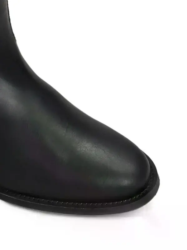 VIA ROMA 15 Logo-plaque Inner-wedge-heel Ankle Boots