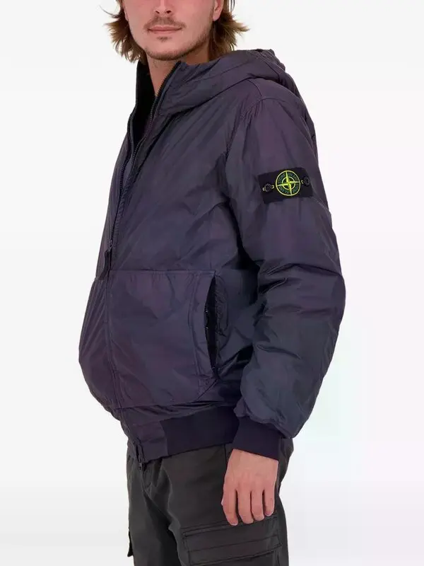Stone Island Crinkle Reps Hooded Jacket