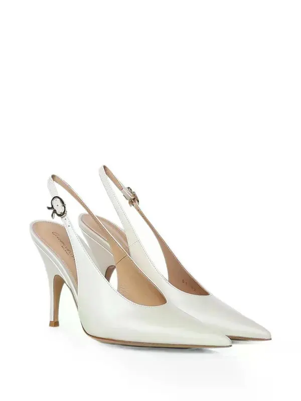 GIANVITO ROSSI Pointed-toe Slingback Pumps