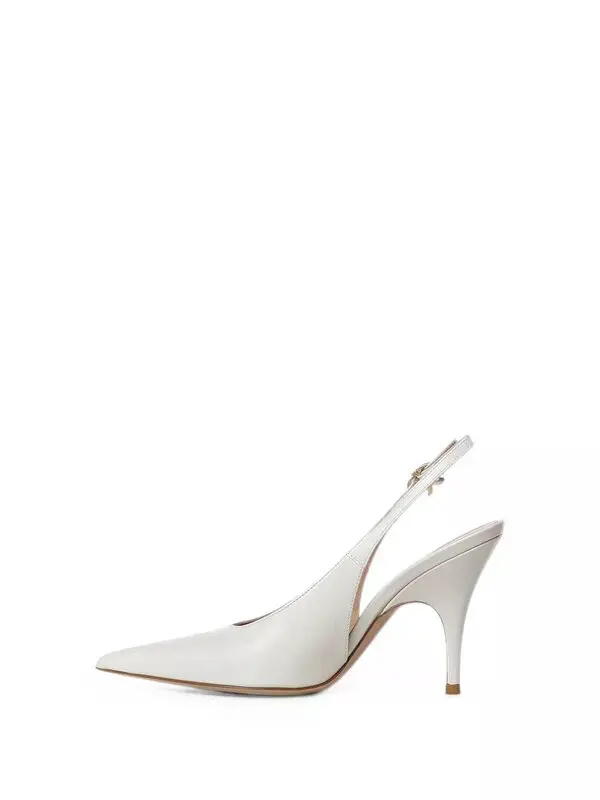 GIANVITO ROSSI Pointed-toe Slingback Pumps