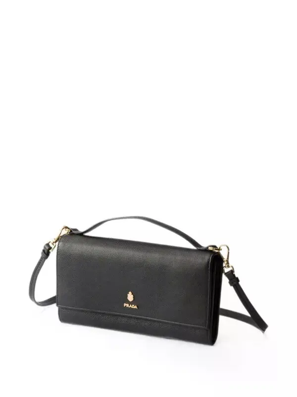 Prada Mini Saffiano Leather Wallet