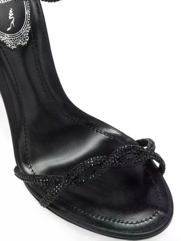 Rene Caovilla Embellished Braided Sandals