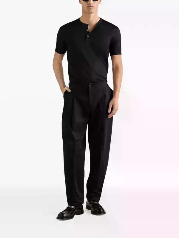 Dolce & Gabbana Silk Serafino T-shirt