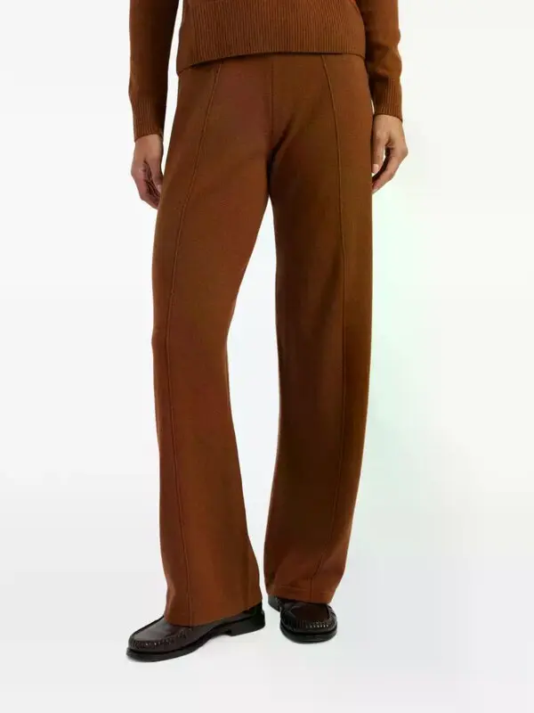 Chinti & Parker Wide-leg Knitted Track Pants
