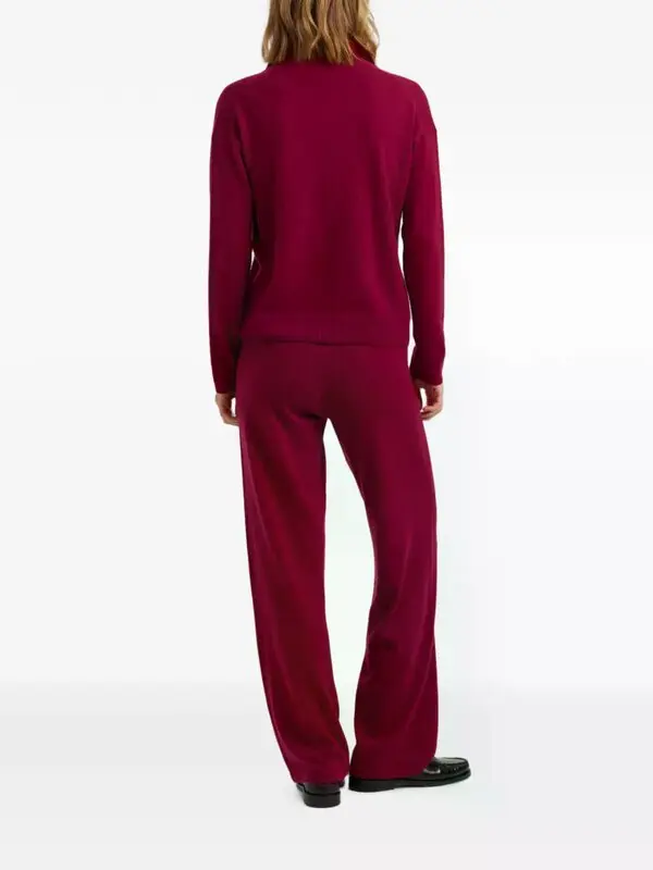 Chinti & Parker Collared Long-sleeve Sweater