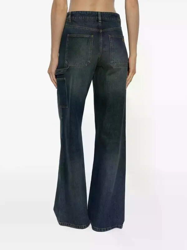 COURREGES Retro Denim Baggy Pants