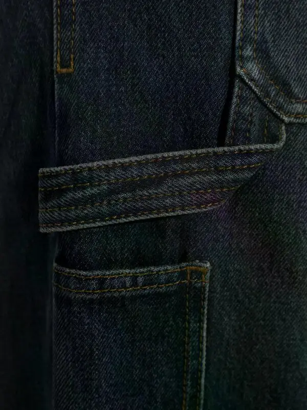 COURREGES Retro Denim Baggy Pants