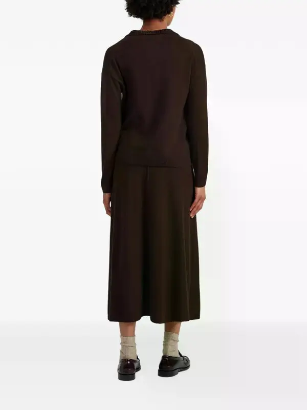 Chinti & Parker Collared Drop-shoulder Sweater