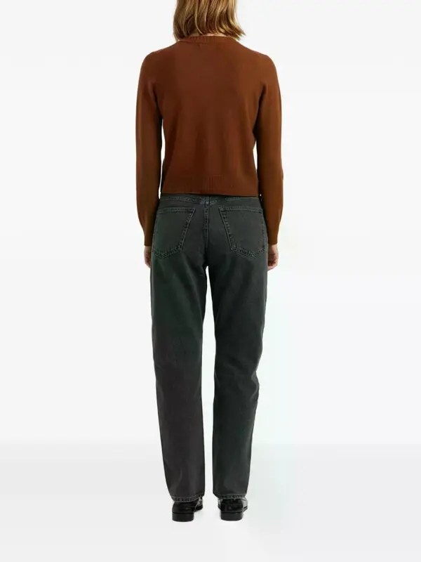 Chinti & Parker Basics Crew-neck Button-up Cardigan