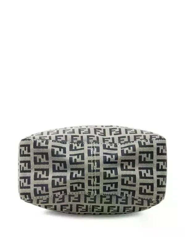 Fendi Zucchino Canvas Shoulder Bag