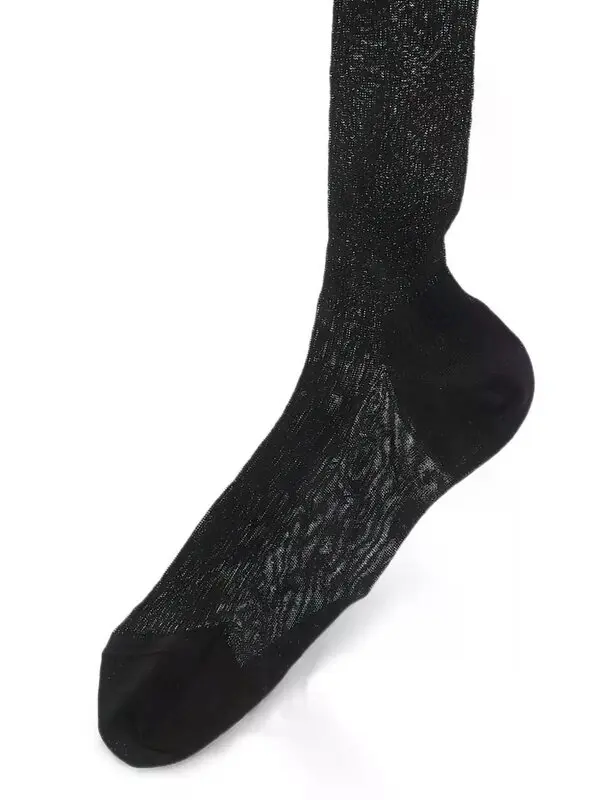 Dsquared2 Logo-print Ribbed-knit Socks