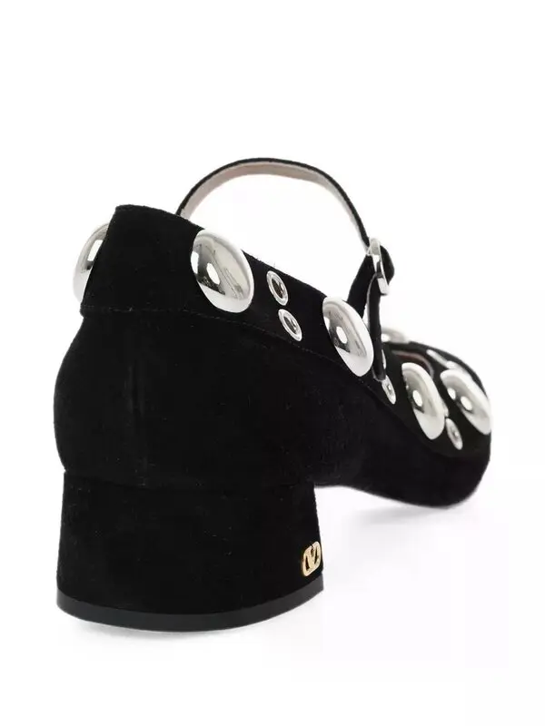 Valentino Garavani Stud-embellished Mary Jane Pumps