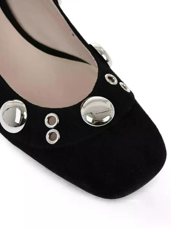 Valentino Garavani Stud-embellished Mary Jane Pumps